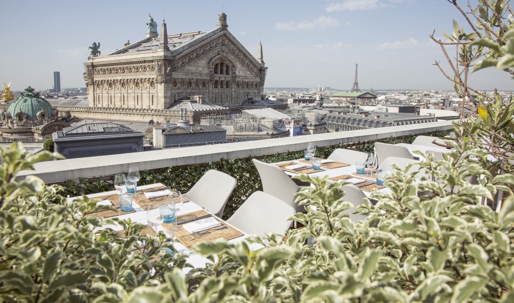 Galeries Lafayette inaugura bar no rooftop em Paris - Maior Viagem