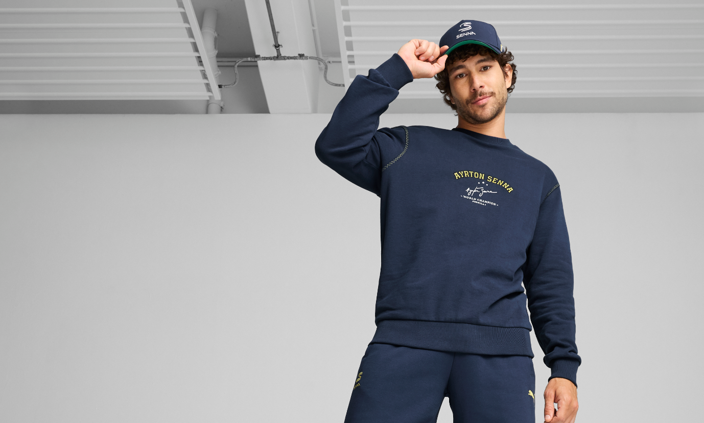 Puma lança coleção em homenagem à Ayrton Senna - Maior Viagem
