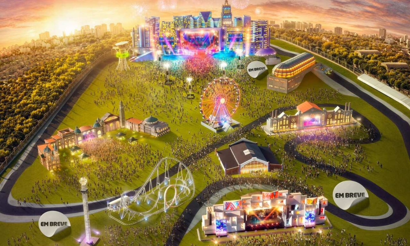 Veja como será a nova localização dos palcos do The Town - Maior Viagem